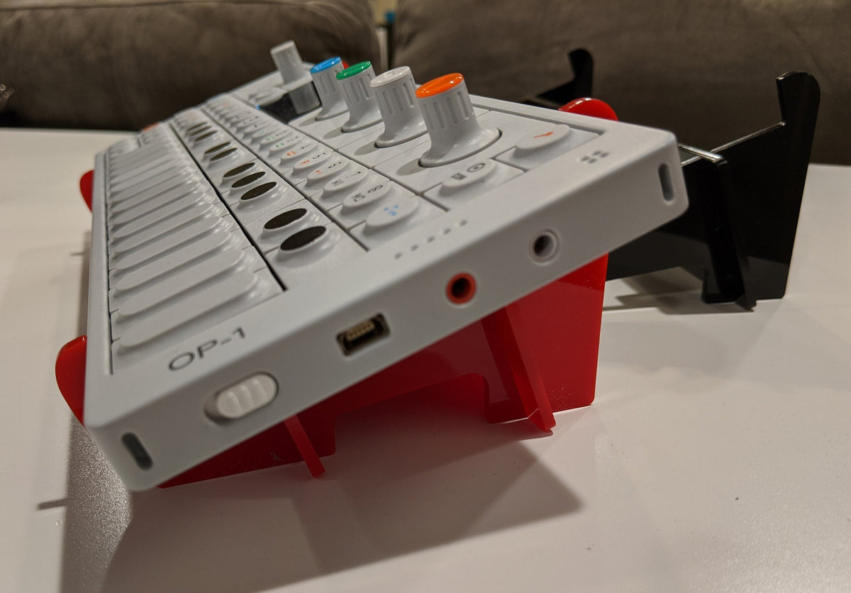 Special Red or Black Edition OP-1 Angled Desktop Stand - for Teenage E ...